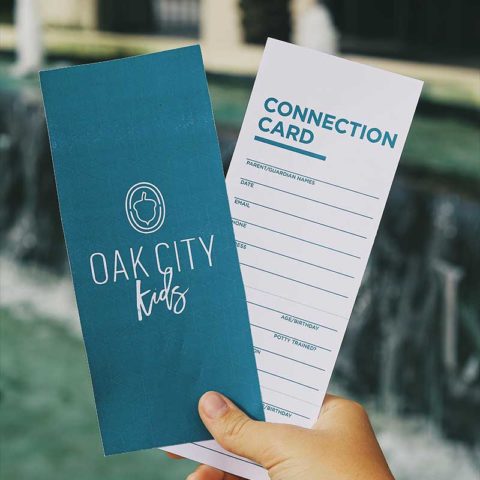 Connection Cards - Radiant Printing