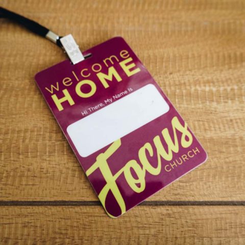 Volunteer Badges - Radiant Printing