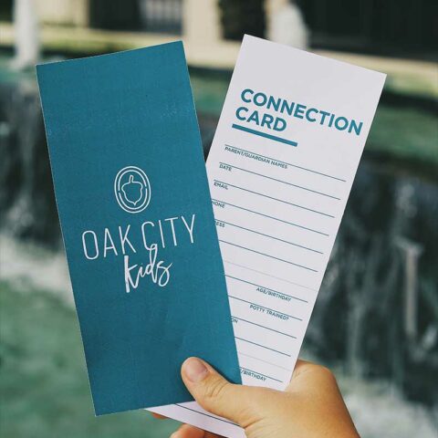 Connection Cards - Radiant Printing