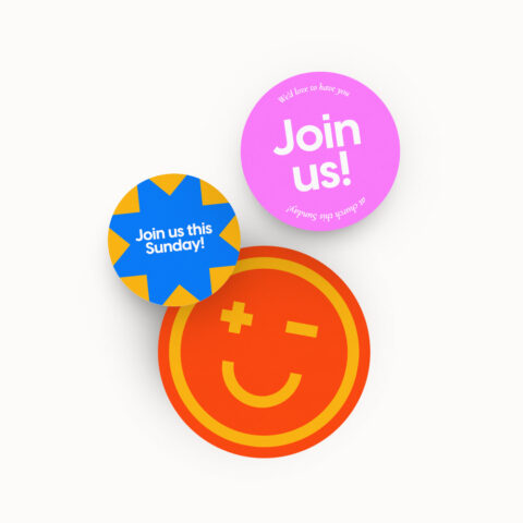 Circle Invitation Cards - Radiant Printing