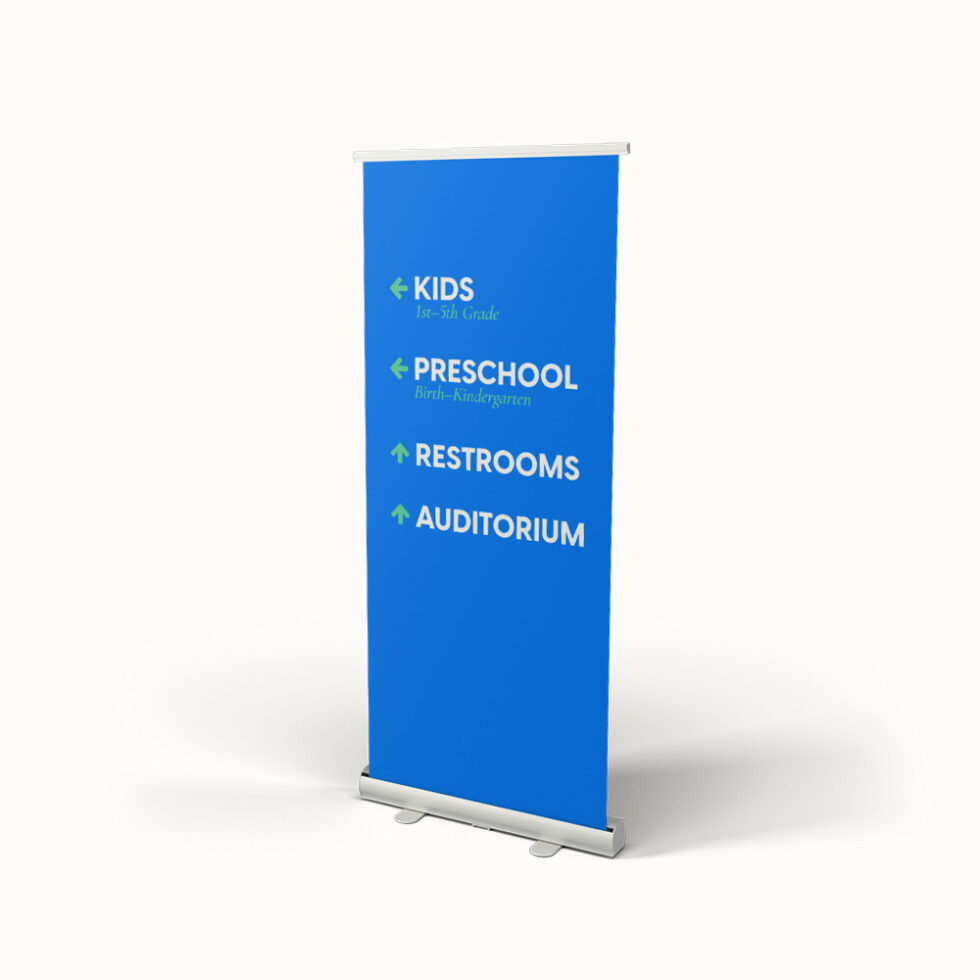Econo Retractable Banners - Radiant Printing